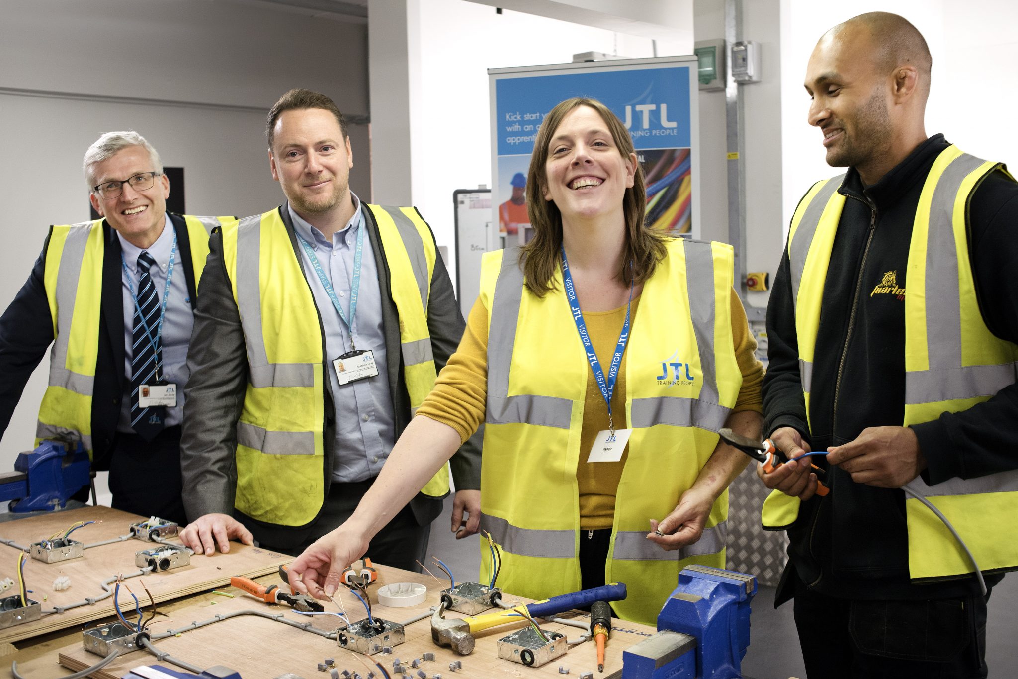 Birmingham MP visits 'impressive' JTL training centre - Electrical Times