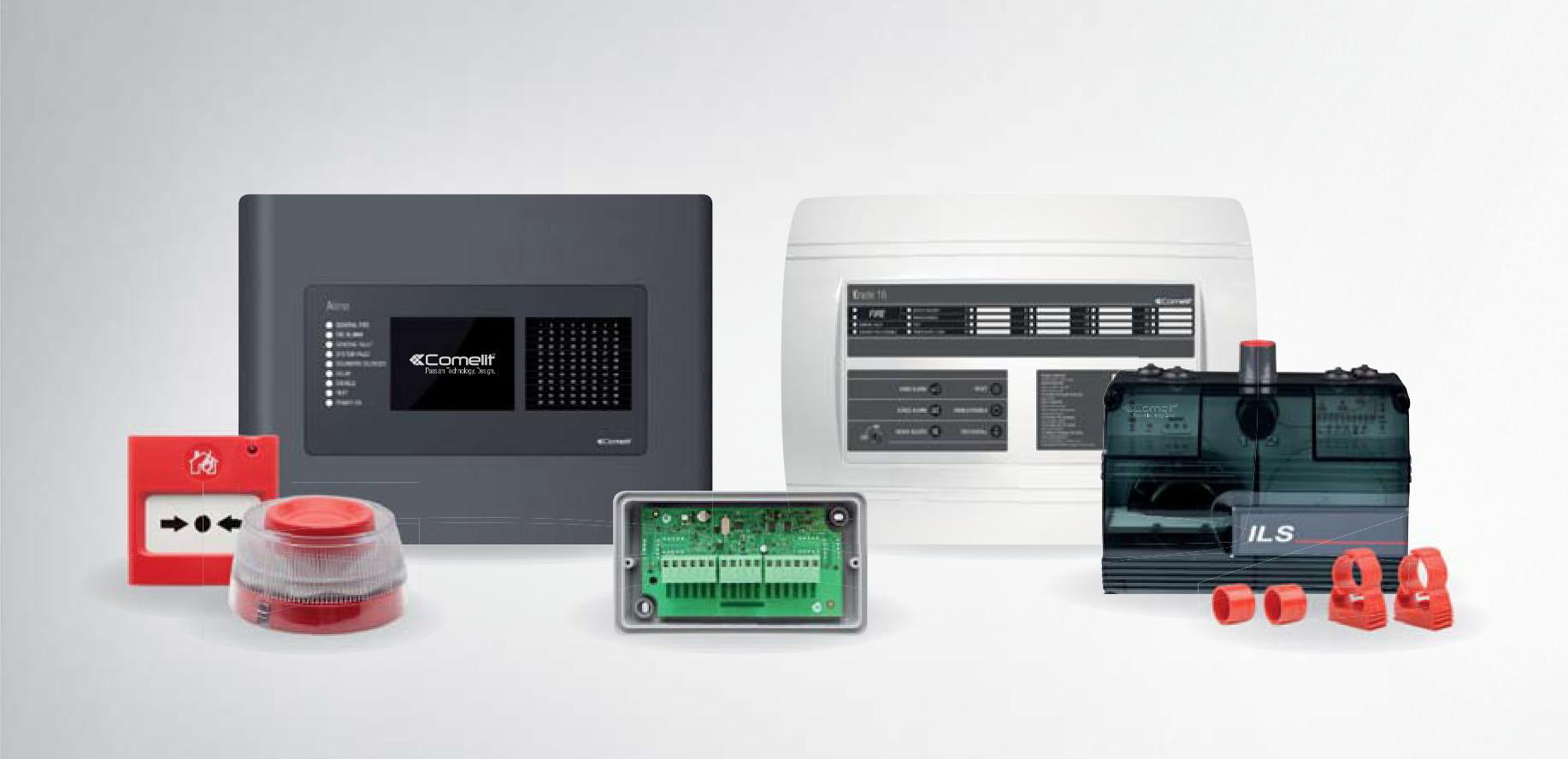 Comelit Makes Its Debut at ElexShow With New Fire Range - Electrical Times