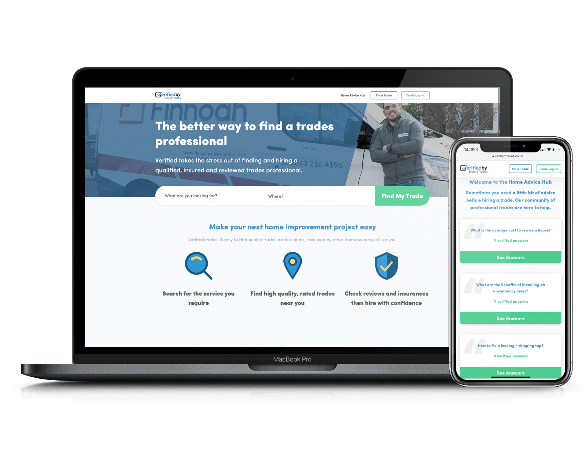 INTRODUCING VERIFIED BY EXPERT TRADES, The new FREE trade directory ...