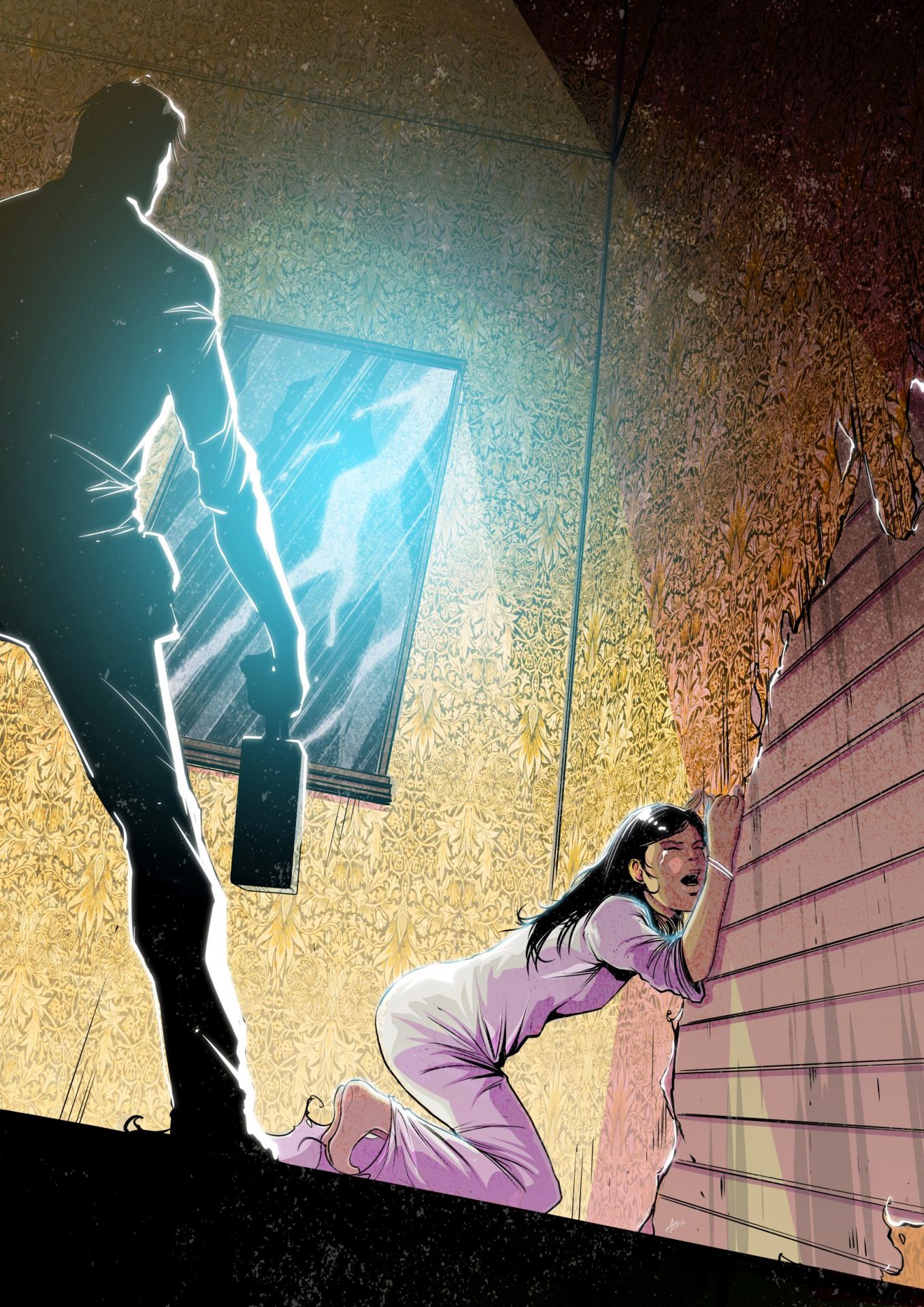 A Bloody Mess - DIY Disaster Illustration 2 - Electrical Times