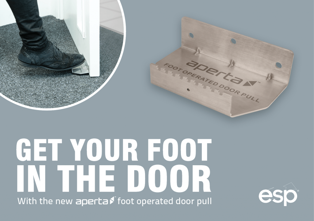 ESP launches new Foot Operated Door Pull - Electrical Times