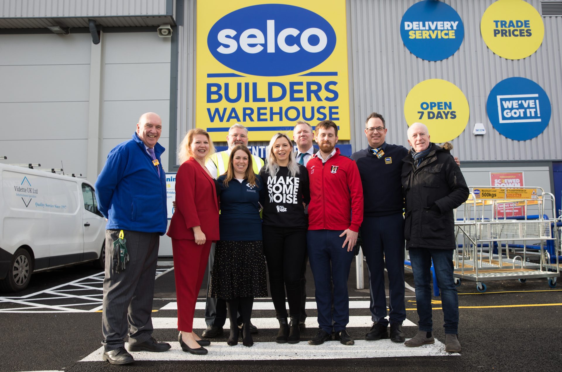 Selco makes plenty of charity noise - Electrical Times