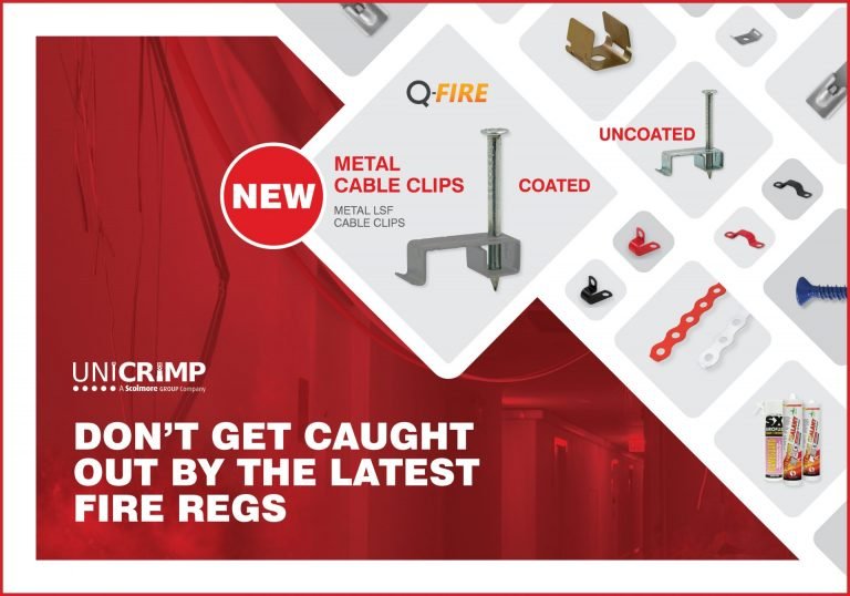 18th edition compliant cable clips from Unicrimp - Electrical Times