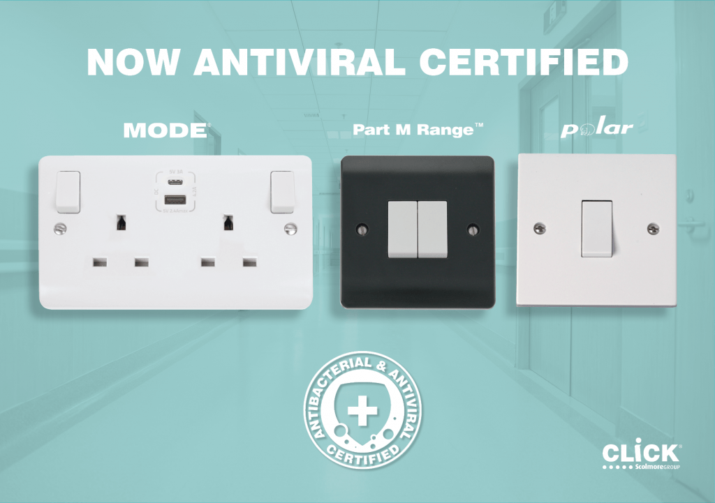 Anti-viral testing for Scolmore’s switches and sockets - Electrical Times