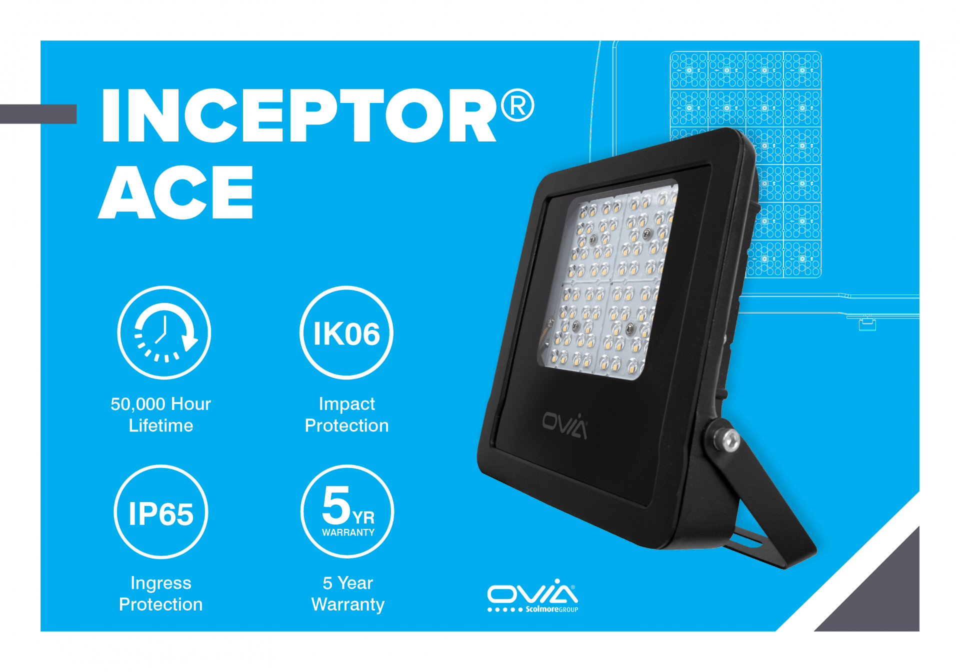 Ovia boosts its floodlighting range - Electrical Times
