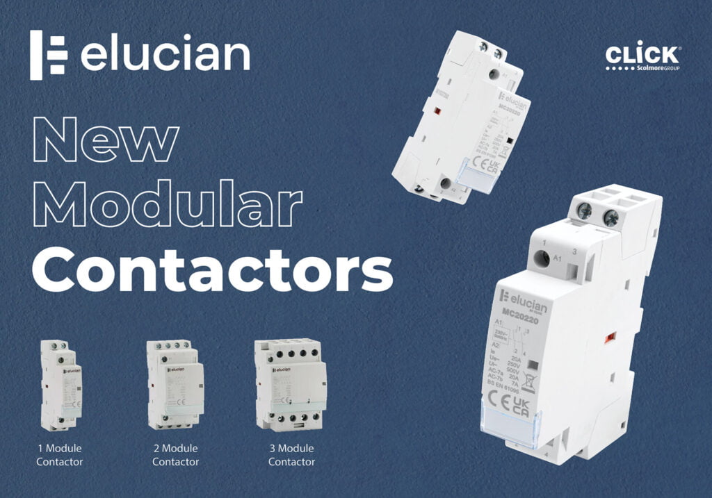 New Modular Contactors added to Elucian consumer unit range ...