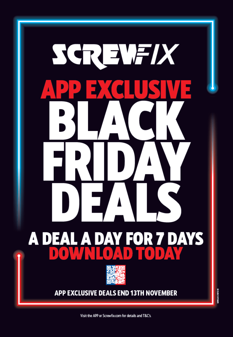 SCREWFIX ANNOUNCES BIGGEST EVER BLACK FRIDAY PROMOTION - Electrical Times