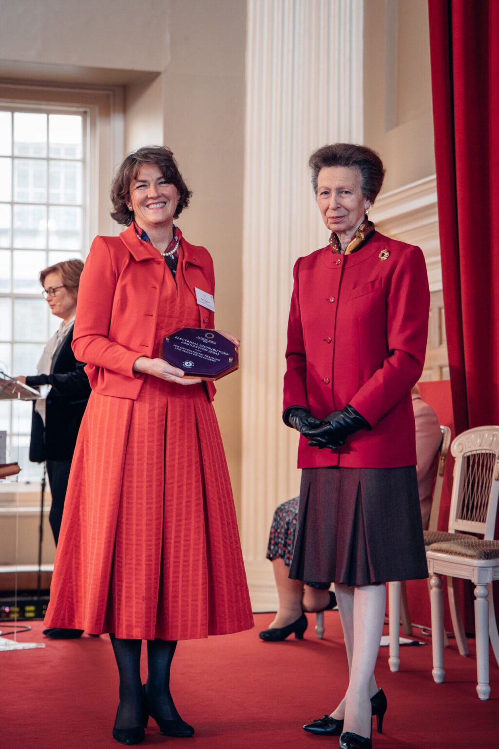 HRH The Princess Royal presents Award to the Electrical Distributors ...