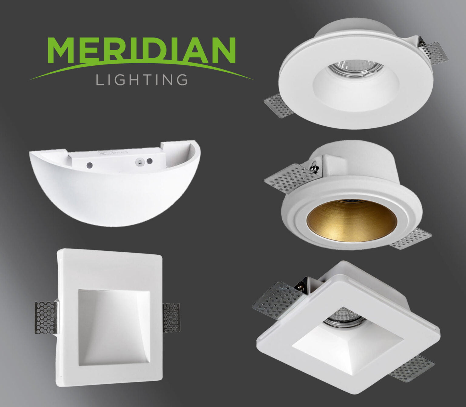 Meridian gypsum wall and down lights - Electrical Times