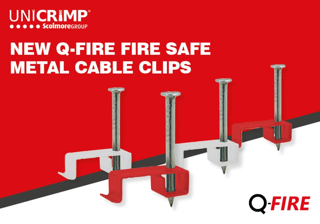 Unicrimp offers an extensive range of fire-safe metal cable clips ...