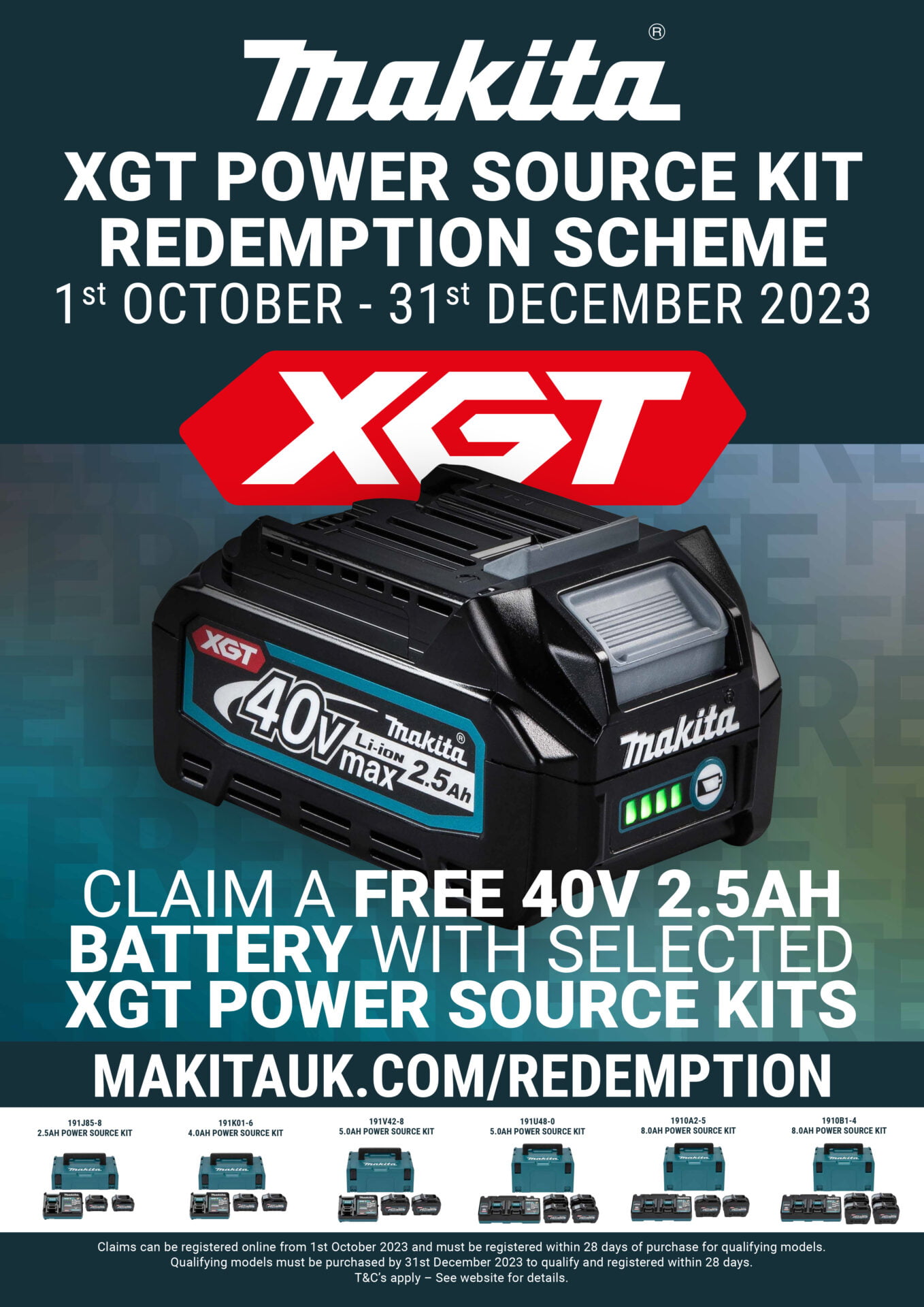 POWER UP YOUR TOOLS WITH MAKITA’S LATEST XGT POWER SOURCE KIT ...