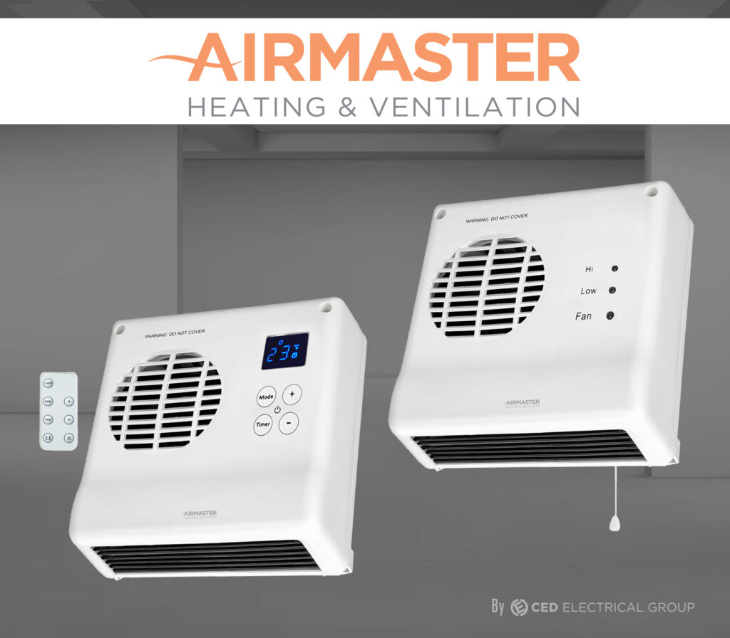New Bathroom Downflow Heaters by Airmaster - Electrical Times