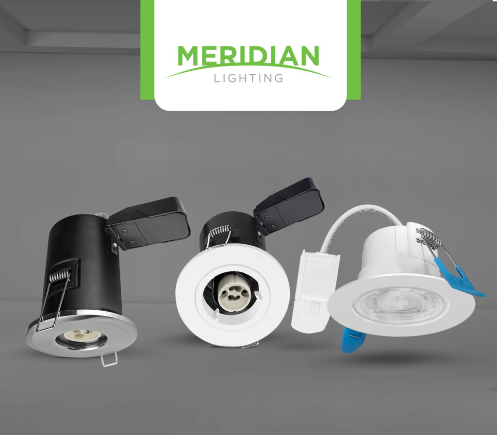 New Fire Rated Downlights from Meridian Lighting - Electrical Times