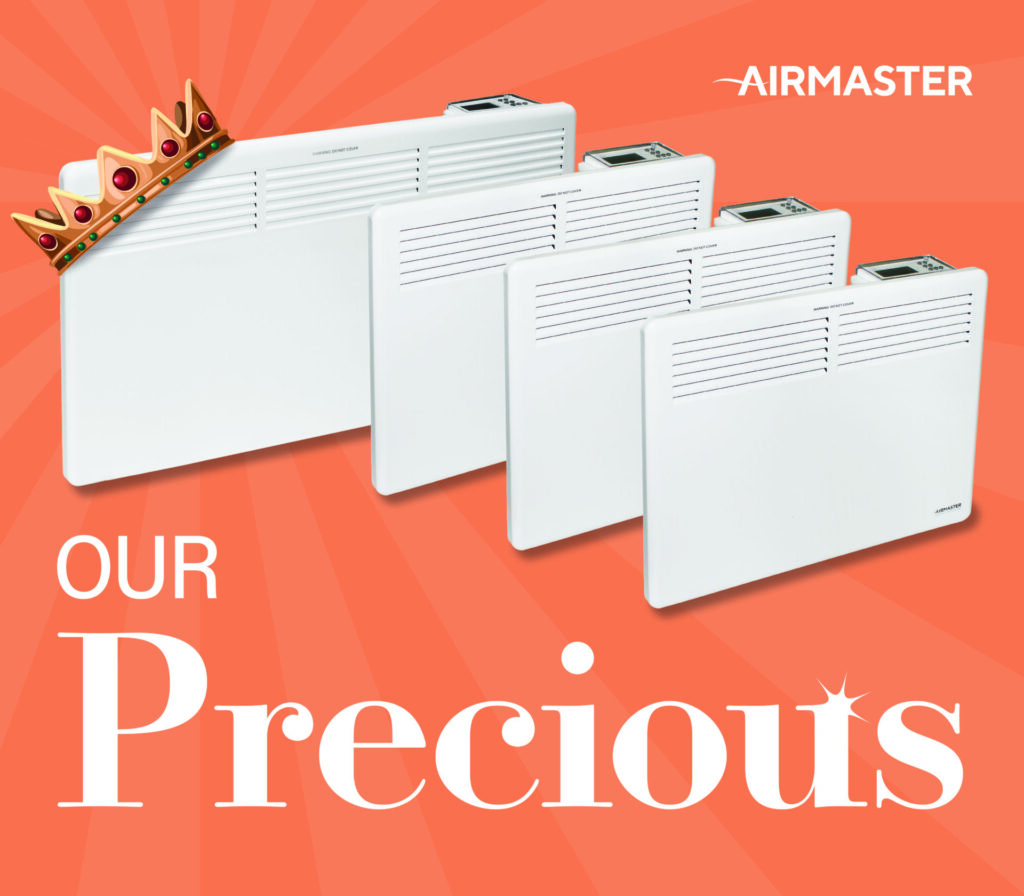 Airmaster Heating range & the Jewel in the Crown “Slim-Line Panel ...
