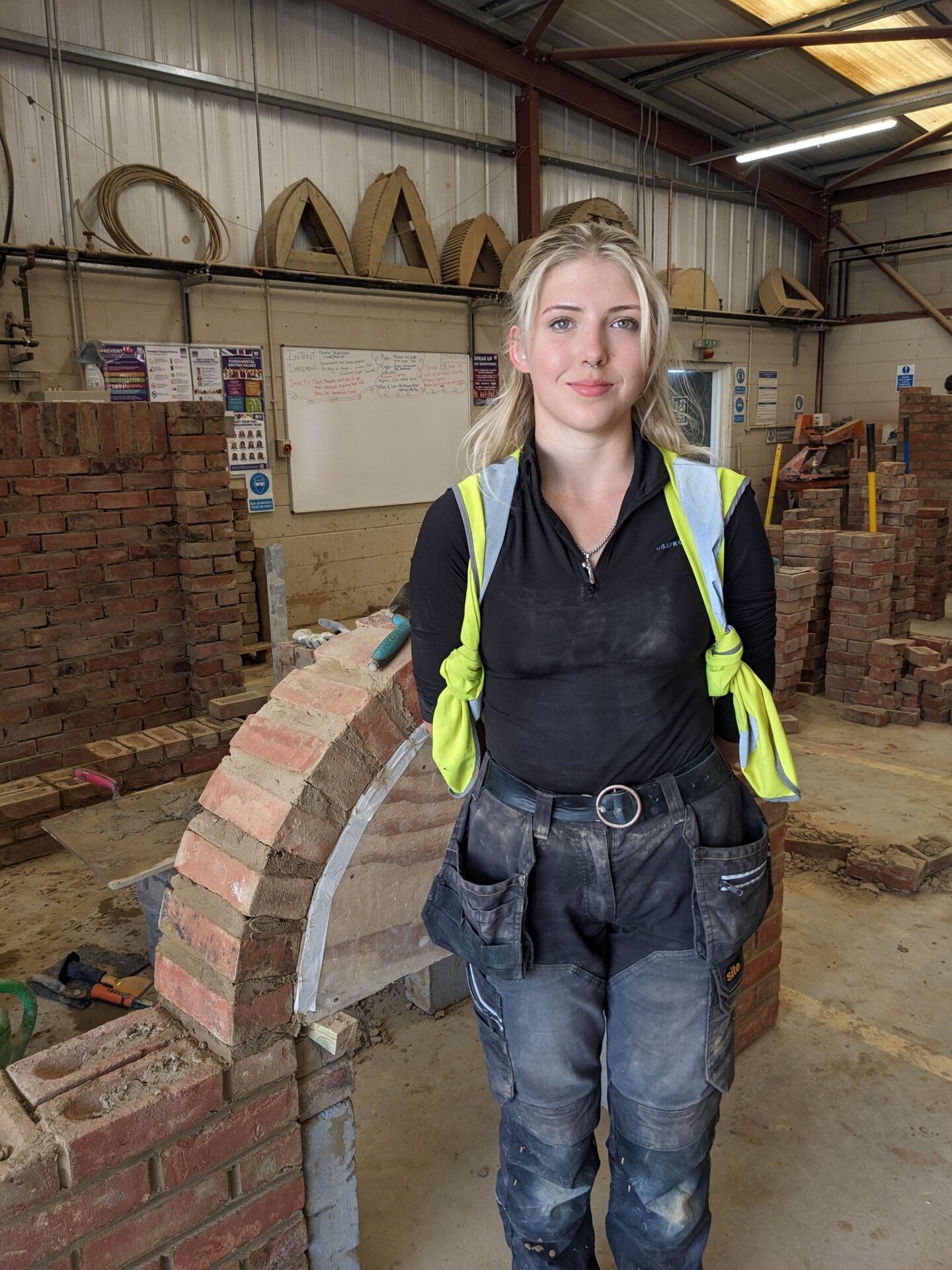 Breaking New Ground: Mollie Builds Her Future in Bricklaying ...