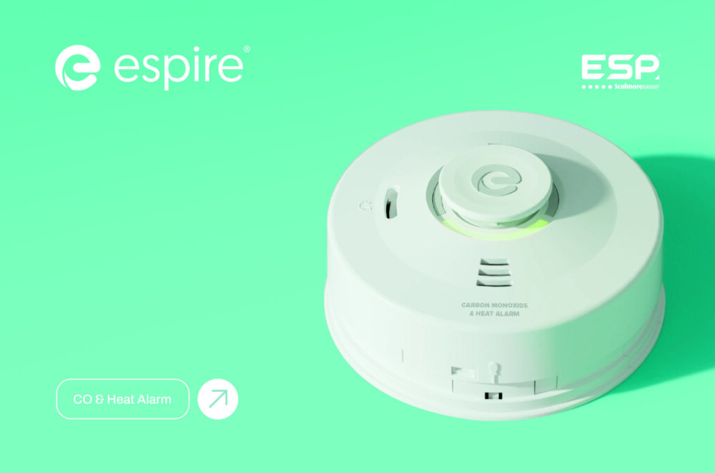 Espire Reliable Dual CO and Heat Alarms from ESP - Electrical Times