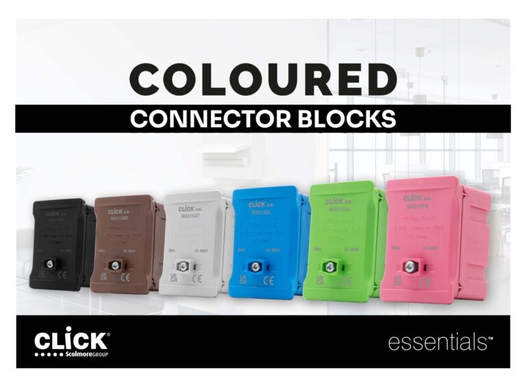 Coloured Connector Blocks Added to the Click Essentials Range ...