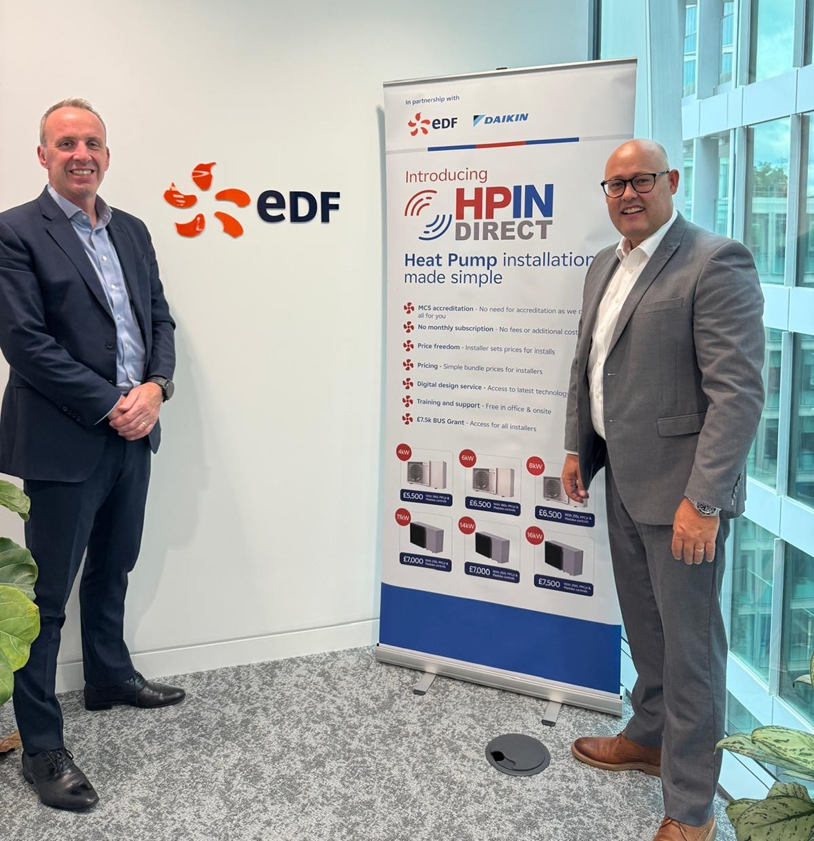 EDF HEAT PUMPS LAUNCHES HPIN DIRECT - TACKLING THE HEAT PUMP INSTALLER SHORTAGE HEAD ON ...