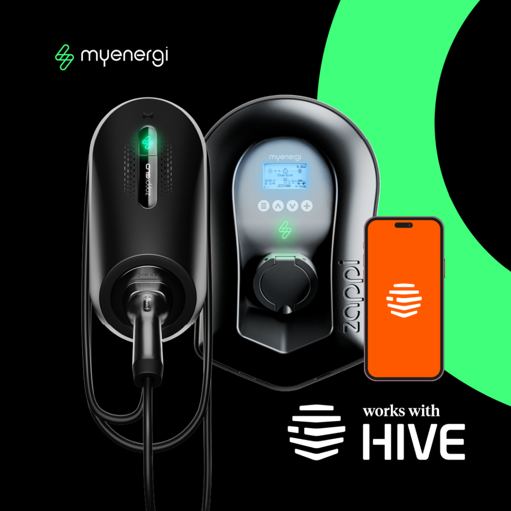 Electrifying partnership sees myenergi zappi integrated into the Hive ...