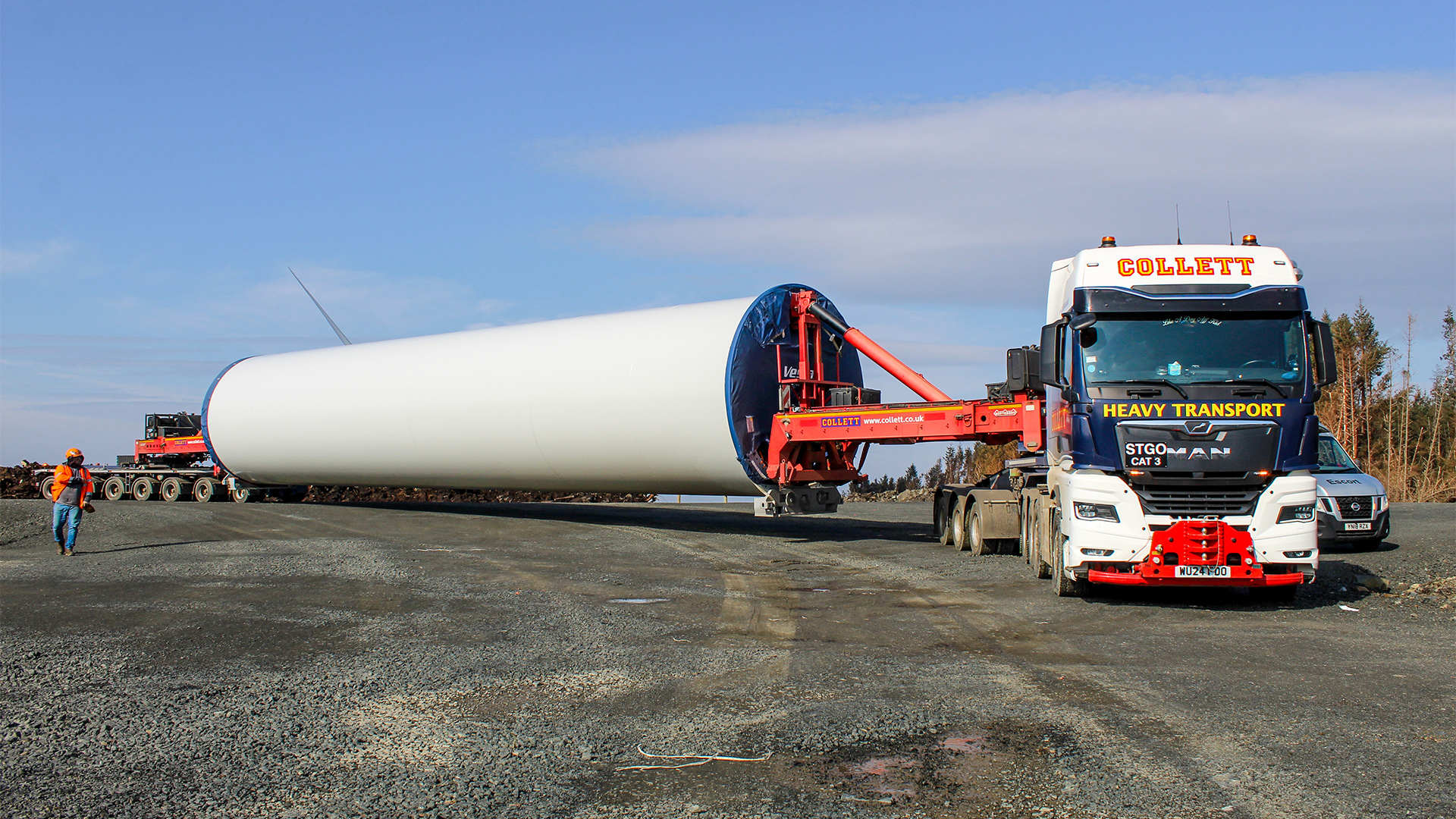 Collett Delivers 441 Wind Turbine Components to North Kyle Wind Farm ...