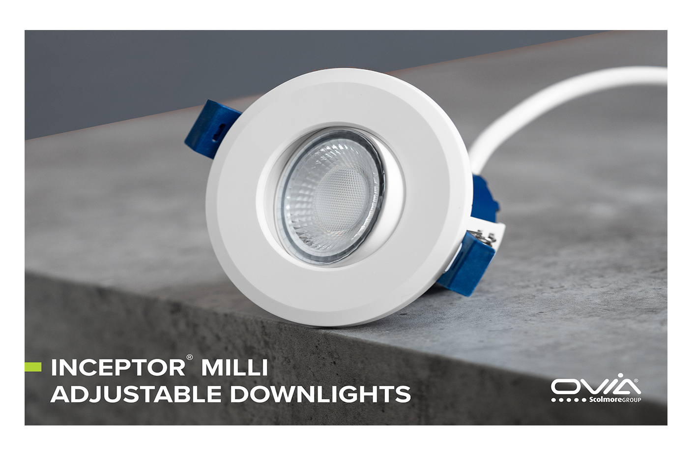 Ovia adds a new adjustable version to its Inceptor Milli downlight ...