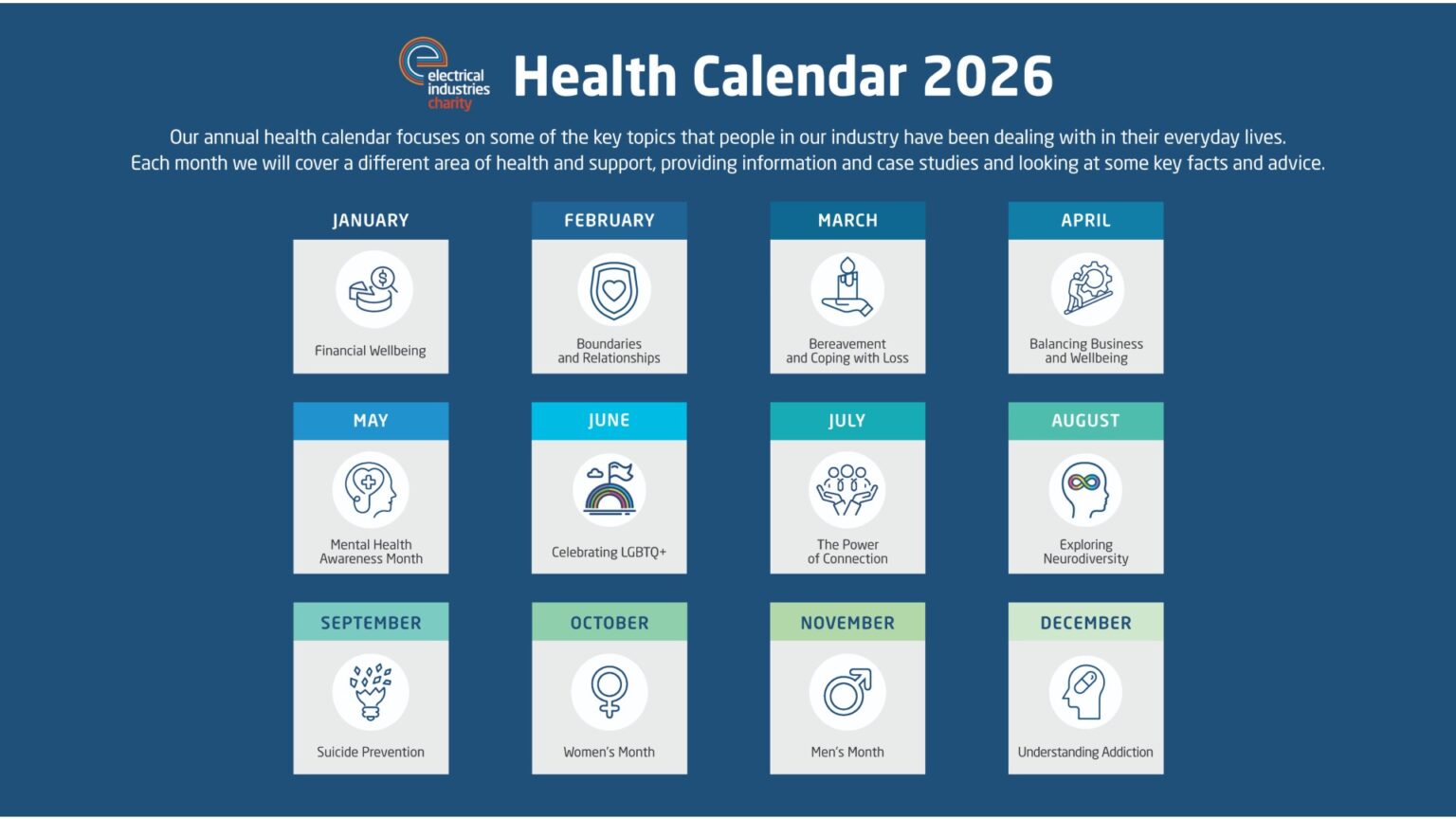 EIC Launches 2026 Health Calendar and Wellbeing Talks - Electrical Times
